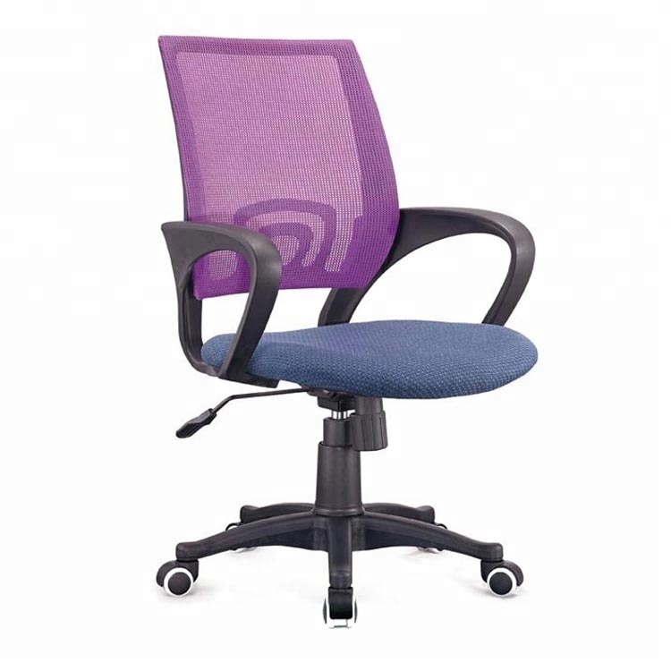 Blue ergonomic design office chair