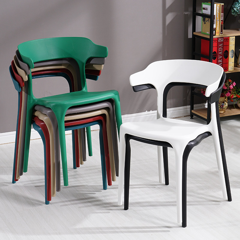 Custom style color simple plastic chair