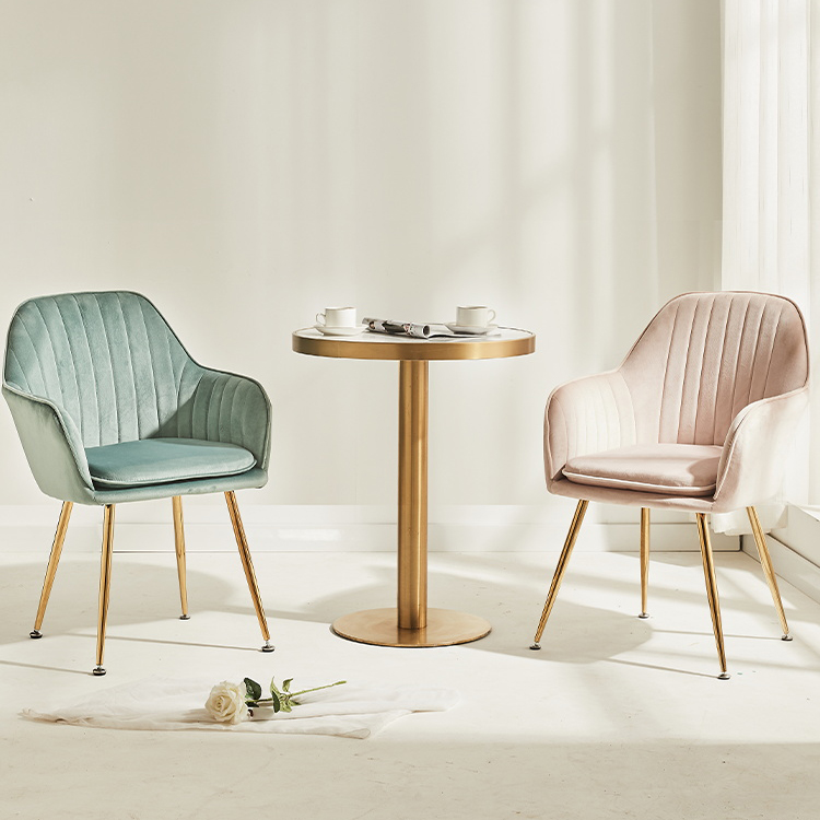 Elegant style classic small dining chair