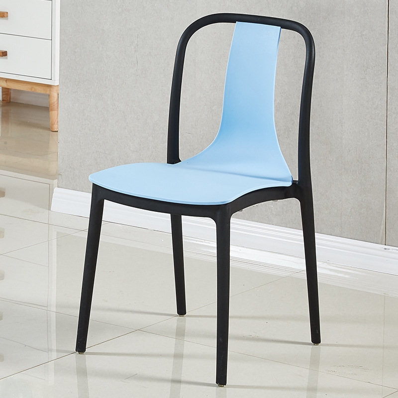 Modern minimalist design leisure plastic chair