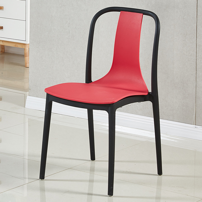 Modern minimalist design leisure plastic chair