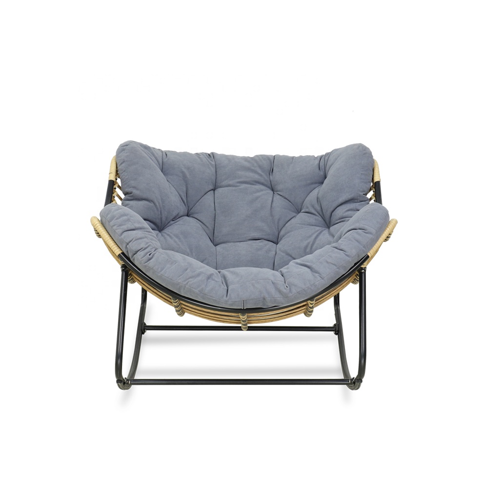 Semi-enclosed-comfortable-rocking-chair
