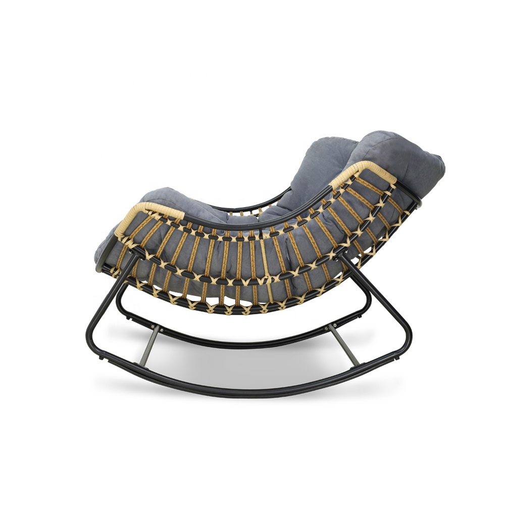 Semi-enclosed-comfortable-rocking-chair